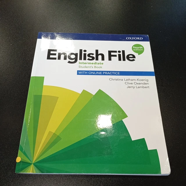 OXFORD ENGLISH FILE Intermediate STUDENT'S BOOK 4th Ed 9780194035910 ...