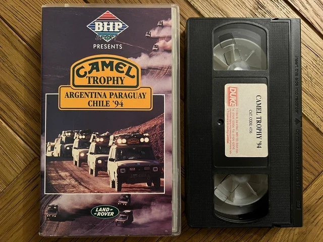 BHP SPORT CAMEL Trophy 1994 Argentina Paraguay Chile '94 VHS Tape PAL ...