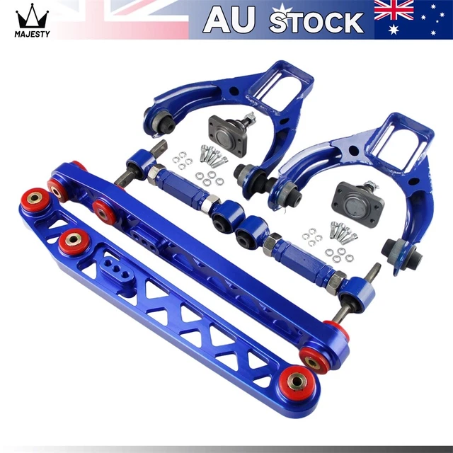LOWER CONTROL ARM LCA+Front Upper+Rear Camber Kit For 1996-2000 Honda ...
