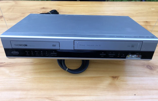 COMBI LECTEUR DVD VHS Thomson DTH6300F VHS VCR sans télécommande EUR 99 ...