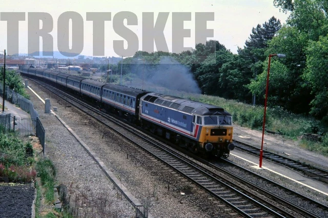 35MM SLIDE BR British Railways Diesel Loco Class 47 47582 Weymouth 1988 ...