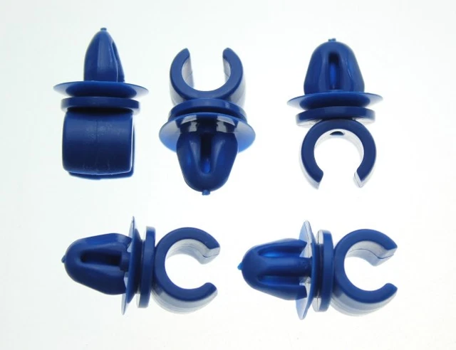 MK2 FORD ESCORT Fuel Line Chassis Rail Clips RS2000 Mexico Harrier ...
