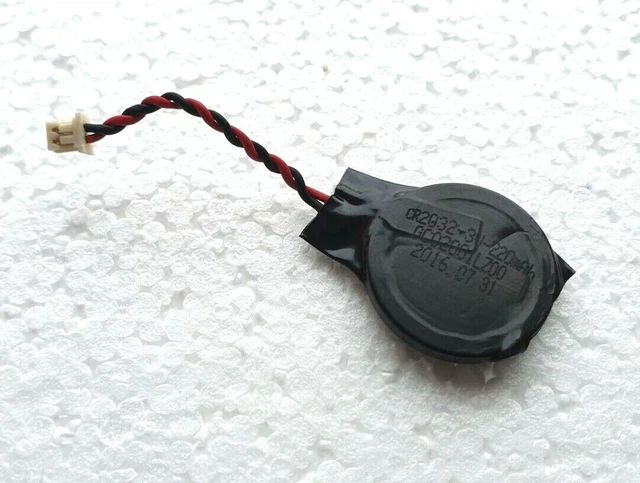DELL BIOS CMOS RTC Battery XPS Inspiron Vostro Latitude 7566 2 Pin ...