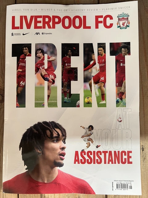 OFFICIAL LIVERPOOL FC magazine June 2023 Trent Alexander-Arnold EUR 1 ...