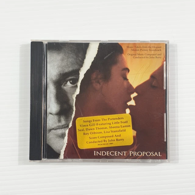 INDECENT PROPOSAL CD Composed by John Barry - The Pretenders Seal Vince ...
