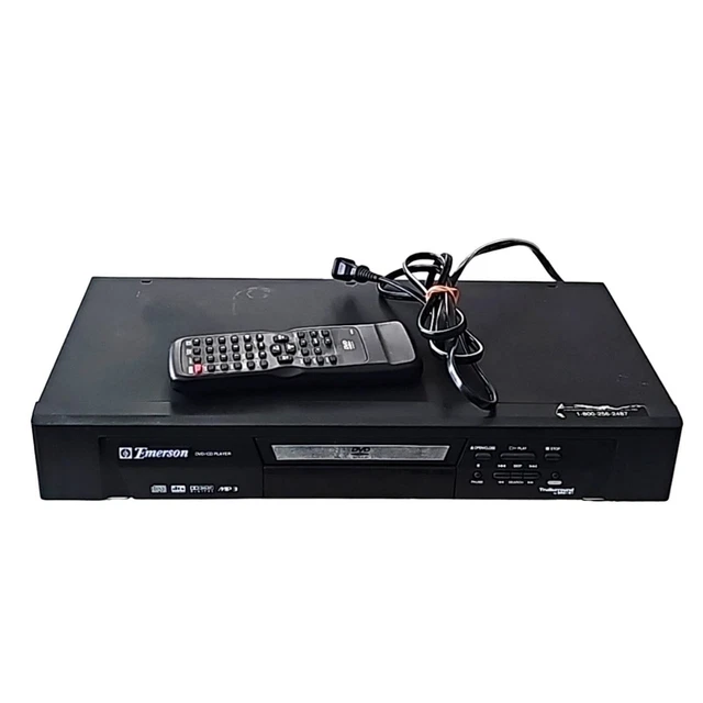 EMERSON DVD/CD PLAYER Model EWD7002 TruSurround by SRS Dolby Digital ...