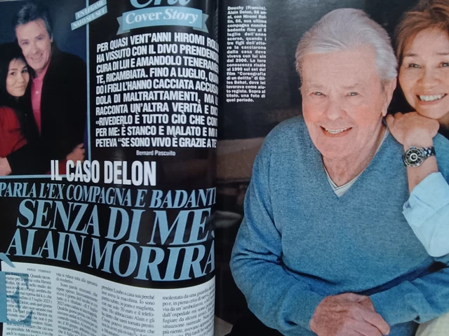 CHI 2024 5.ALAIN Delon,Sandra Milo,Loredana Bertè,Alfa,Roberta Morise,J ...