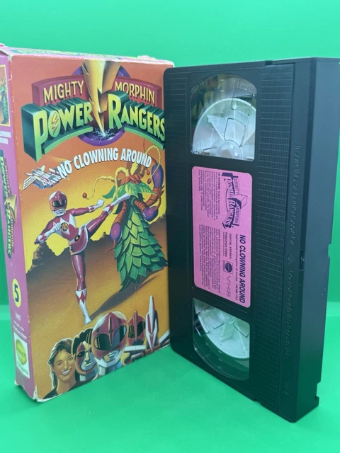 MIGHTY MORPHIN POWER Rangers - No Clowning Around (VHS, 1993) £5.36 ...