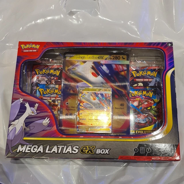 POKÉMON TCG - Mega Evolutions - Mega Latias Ex Box - Brand New Sealed £ ...