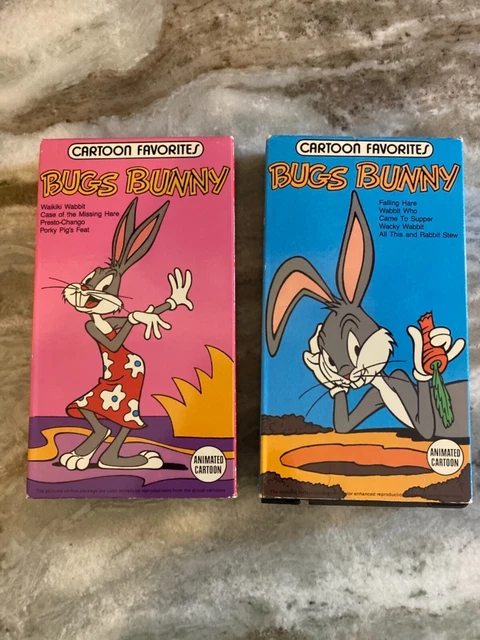 Dessin AnimÉ Bugs Bunny Classiques Favoris Vhs Lot De 2 Eur 6 48