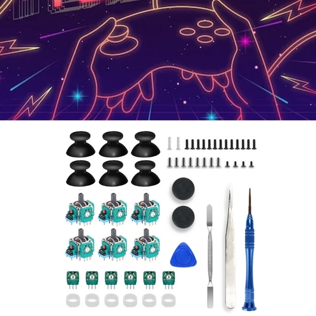 HALL EFFECT JOYSTICK Replacement 3D Analog StickSensor Module for P5 ...