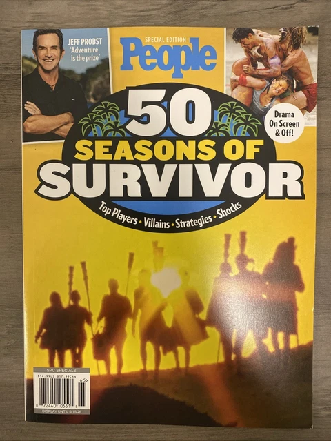 PEOPLE MAGAZINE Special Edition 2026 50 Seasons of Survivor $14.99 ...