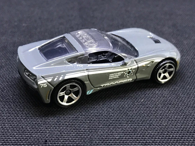 MATCHBOX HIGHWAY PATROL Corvette Stingray Collectable Scale 1:64 £3.83 ...