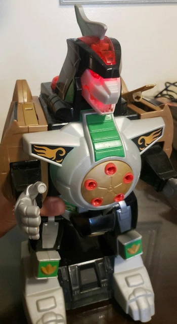 MATTEL DRAGON ZORD Imaginext Mighty Morphin Power Rangers Green 2015 ...