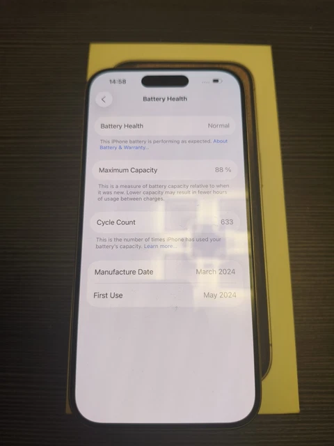 IPHONE 15 PRO 128GB Titan Natur EUR 499,00 - PicClick DE