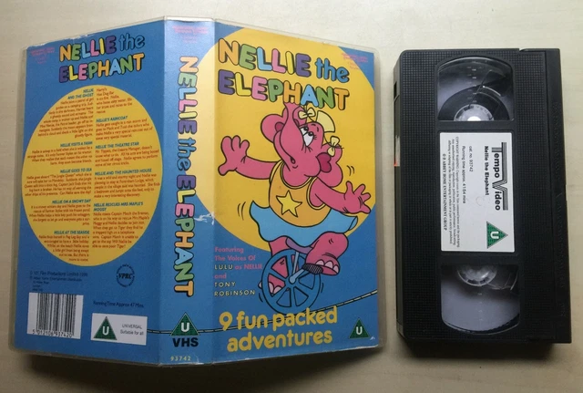 NELLIE THE ELEPHANT - Vhs Video £19.99 - PicClick UK