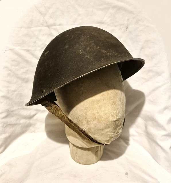 ORIGINAL WW2 BRITISH Army Infantry Early MkIV Combat Helmet 1945 £74.99 ...