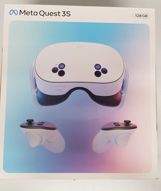 META QUEST 3S VR Headset | 128GB Storage | With Controllers £300.00 ...