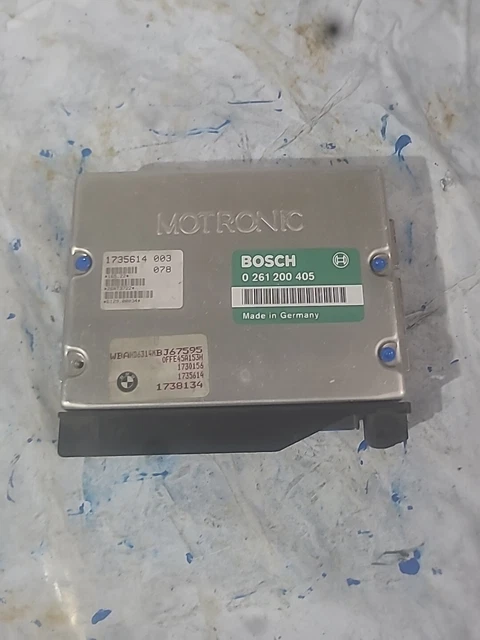 BMW 525I 1991-1992 1735614 DME ENGINE CONTROL MODULE PCM ECM ECU OEM ...