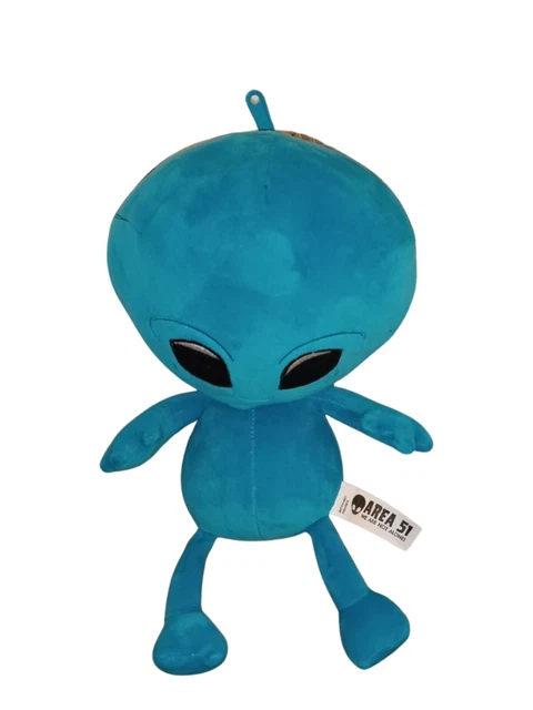 AREA 51 BLUE Alien/Egg Soft Toy Plush Stuffed Animal 13" S2 £8.99 ...