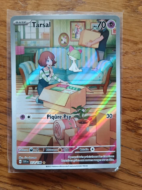 CARTE POKÉMON TARSAL 211/198 EV01 Écarlate et Violet FR Neuf EUR 23,00 ...
