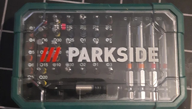 PARKSIDE IMPACT BIT And Socket Set 41 Piece Set £12.00 - PicClick UK