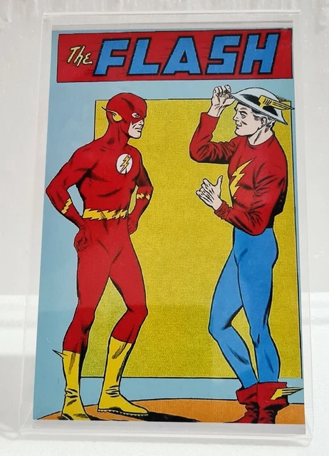 MARVEL THE FLASH Comic Action Figure & Stand Alone Desktop Display ...