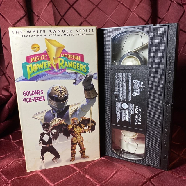 MIGHTY MORPHIN POWER Rangers - Series: Goldars Vice-Versa (VHS, 1995) £ ...