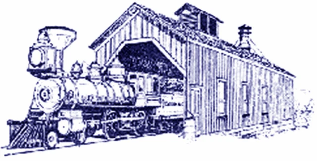 SP NARROW GAUGE ENGINE HOUSE S Sn3 Model Railroad Unpainted Wood Kit ...