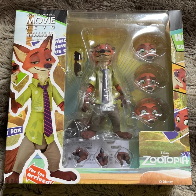 FIGURINE NICK WILDE - Zootopia - Movie Revo - Revoltech - Kaiyodo EUR ...
