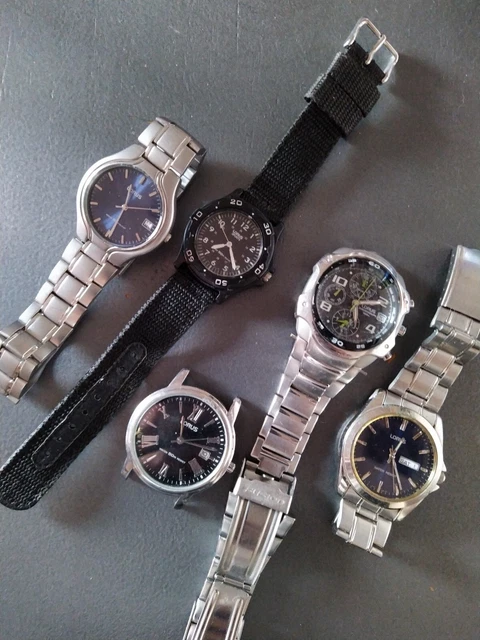 JOB LOT WORKING Lorus Watches Gents Seiko Movements £24.99 - PicClick UK