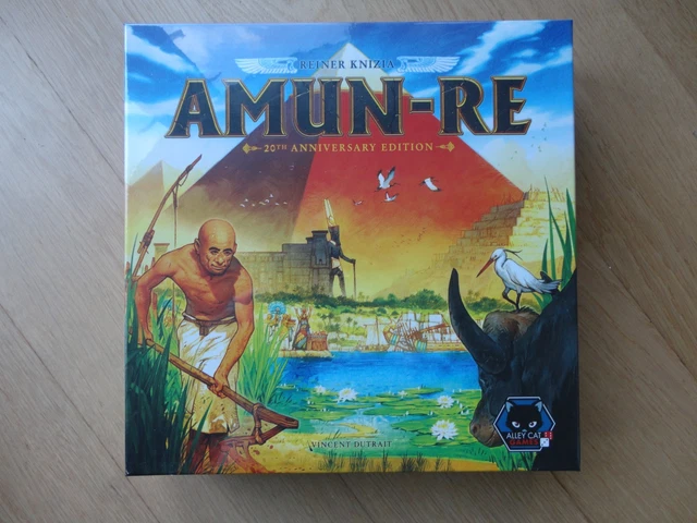 AMUN-RE BOARD GAME (Reiner Knizia) 20th Anniversary edition. New ...
