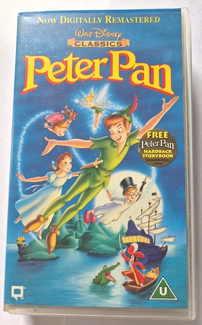 WALT DISNEY CLASSICS Peter Pan Digitally Remastered VHS £6.43 - PicClick UK