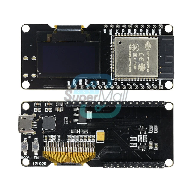 ESP-WROOM-32 ESP32 ESP-32 0.96" OLED Display WIFI-BT for Arduino AP STA ...