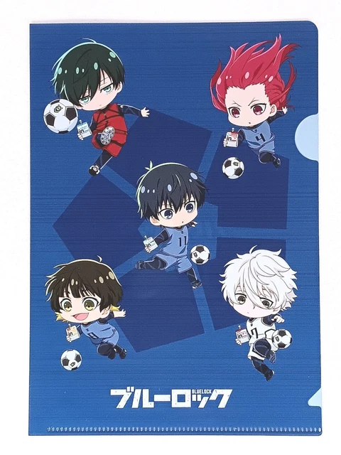 YOICHI ISAGI BLUE Lock × Morinaga Mini Clear File giapponese dal ...