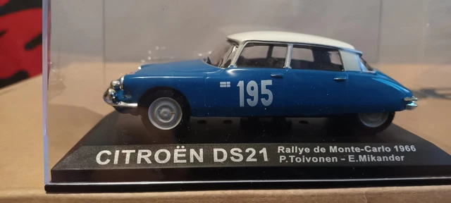 DEAGOSTINI RALLY CAR Collection Citroen DS21 Rallye Monte Carlo 1:43 £ ...