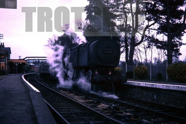 35MM SLIDE BR British Railways Steam Loco 33006 Class Q1 Cranleigh 1965 ...