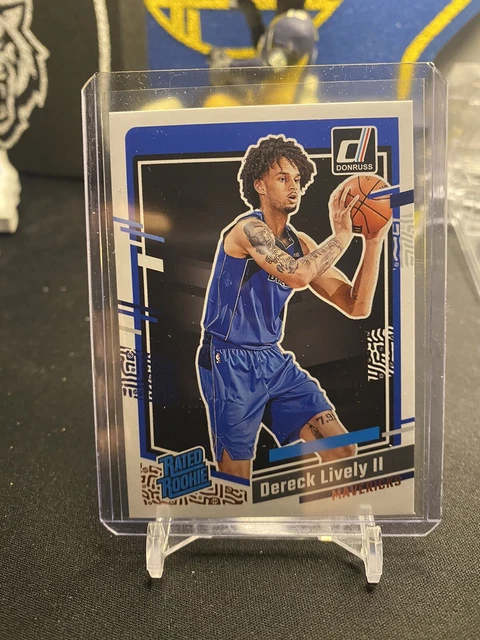 2023-24 DONRUSS RATED Rookie Derek Lively II Rookie Dallas Mavericks ...