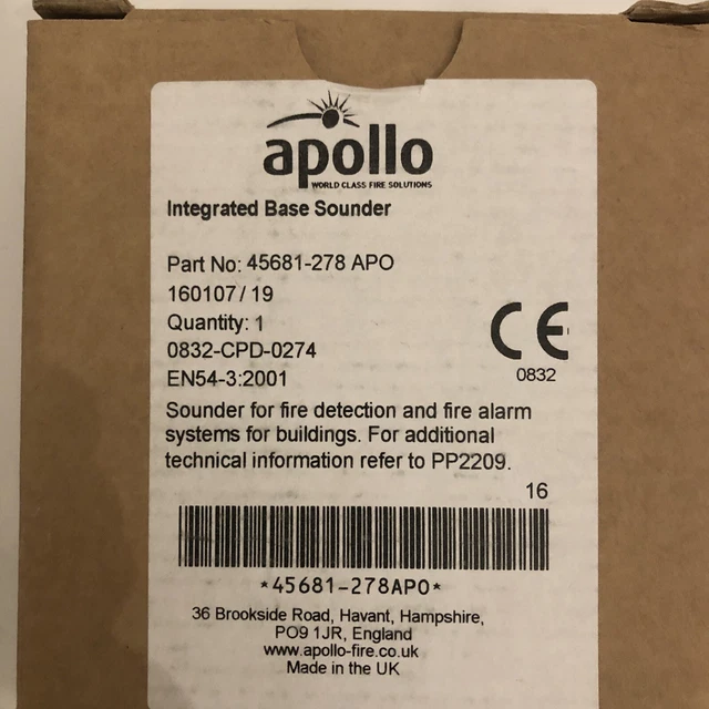 APOLLO DISCOVERY SOUNDER Base Part No/ 45681-278 APO £12.00 - PicClick UK