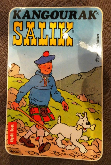 VINTAGE KANGOURAK SALIK 70's TINTIN HERGE Sticker Sticker £2.57 ...