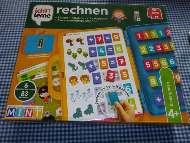 ICH LERNE RECHNEN Jumbo Spiel Vorschule Schule ! EUR 10,00 - PicClick DE