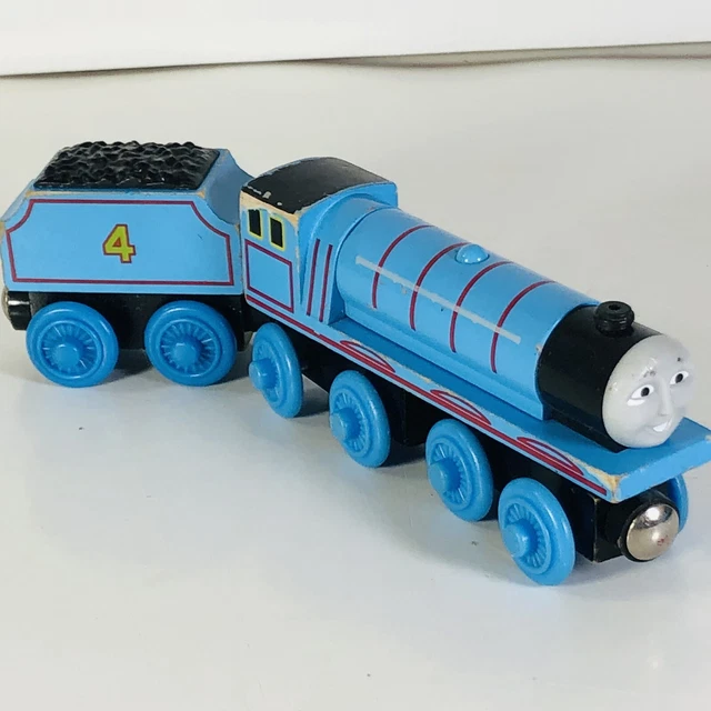 THOMAS THE TRAIN Gordon Tank Engine Wooden Railway * No Tender * Blue ...