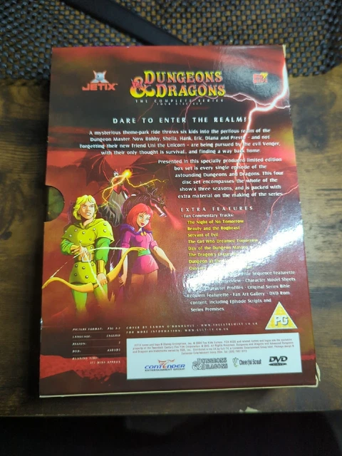FOX KIDS/JETIX DUNGEONS And Dragons the complete series Dvd Box Set 1-4 ...