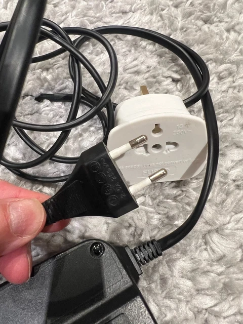 GENUINE N64 EURO Nintendo 64 Power Supply Cable 240V/NUS-002 (EUR) N64 ...
