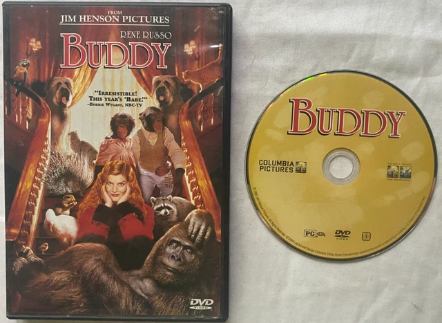 BUDDY DVD 1997 Adventure Comedy Jim Henson Pictures Like New Condition ...