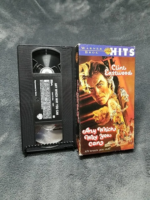 ANY WHICH WAY You Can (VHS, 1986) Clint Eastwood Warner Bros. £4.40 ...