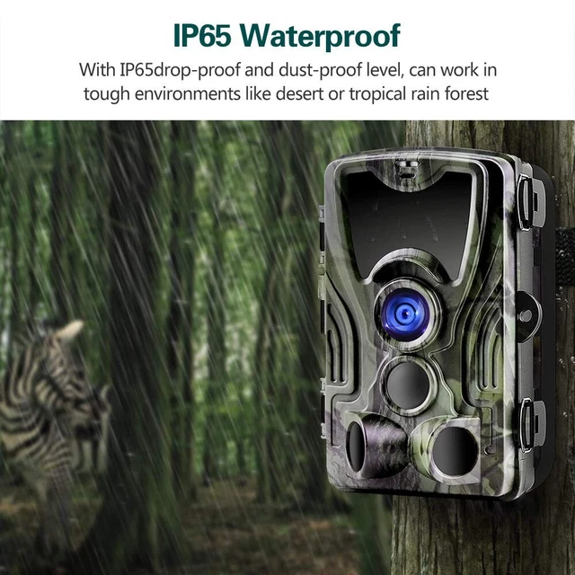 HUNTING TRAIL CAMERA Night Vision HC801A Wildlife Camera With Motion ...