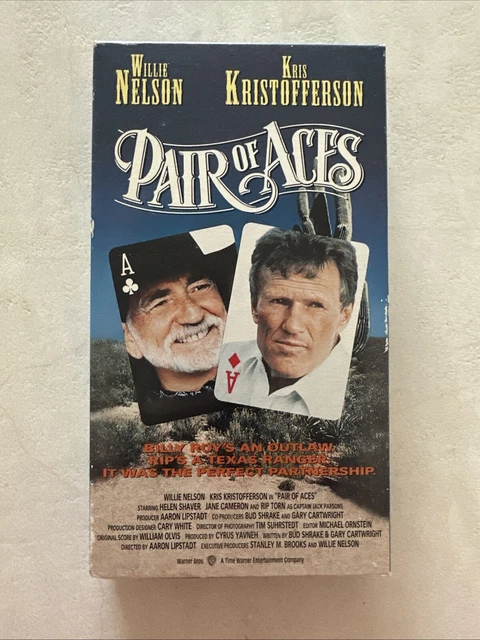 PAIR OF ACES Willie Nelson Vhs Tape Warner Bros £4.77 - PicClick UK