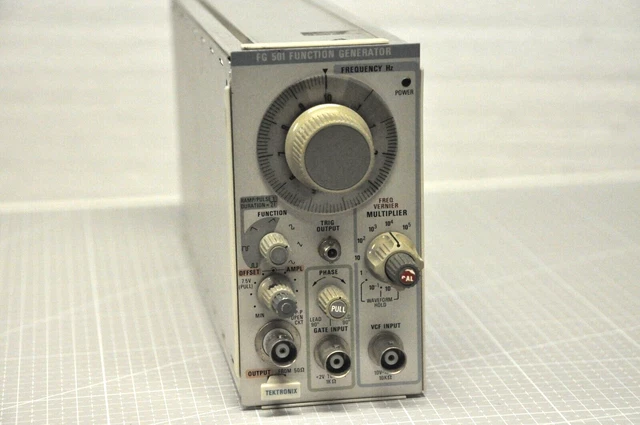 Tektronix Fg501 Function Generator 0 01hz 1mhz For Tm500 Series Tested Good Eur 69 00 Picclick It