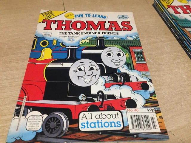 THOMAS THE TANK engine & friends fun to learn no 96 EUR 5,70 - PicClick IT